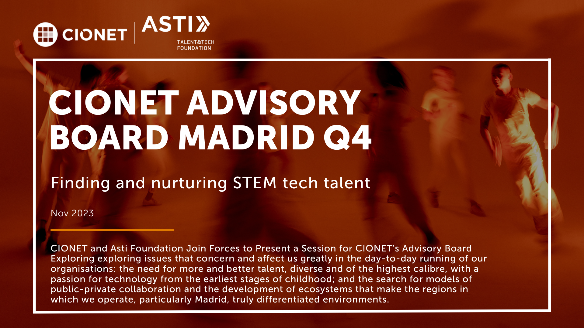CIONET Advisory Board Madrid Q4
